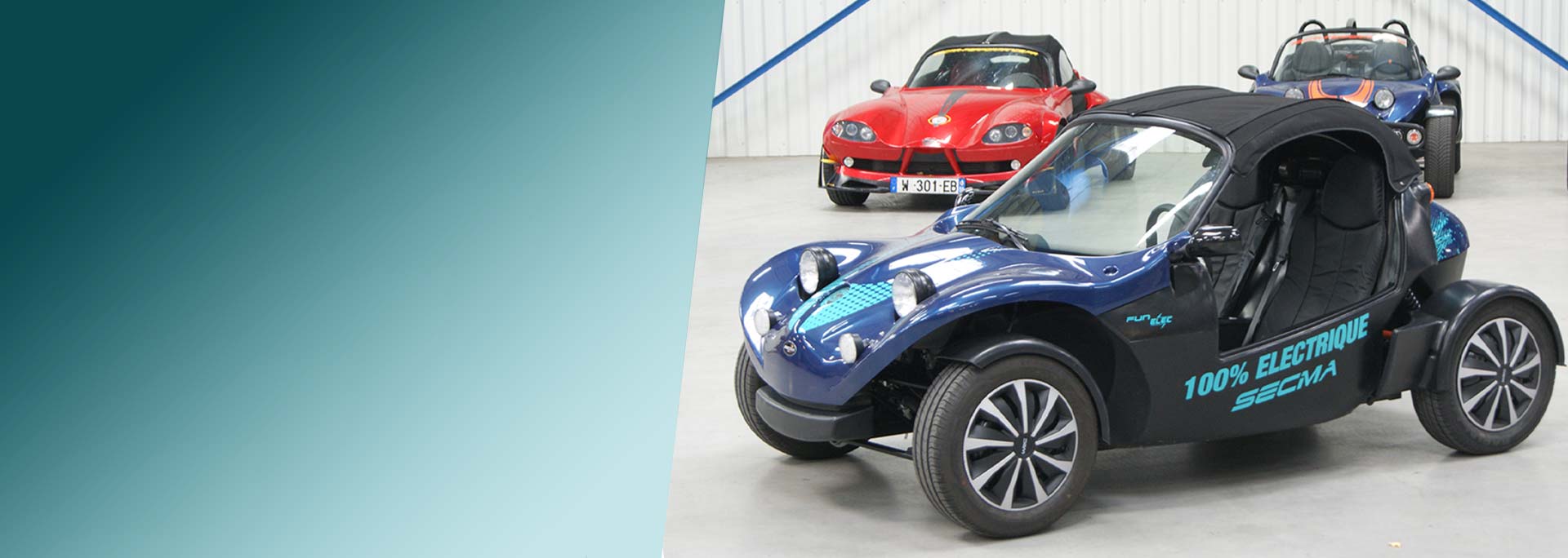 Bienvenue chez SECMA AUTOMOBILE, véhicules de sport et loisir